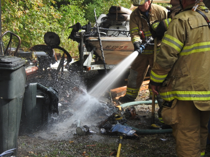 No one injured in fire on Long Rapids Road | News, Sports, Jobs - The ...